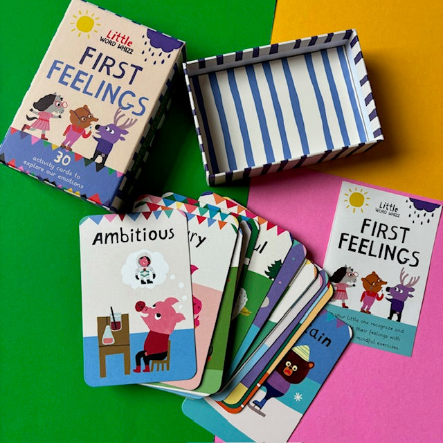 First Feelings : 30 activity cards to explore our emotions – SHELF EDITIONS