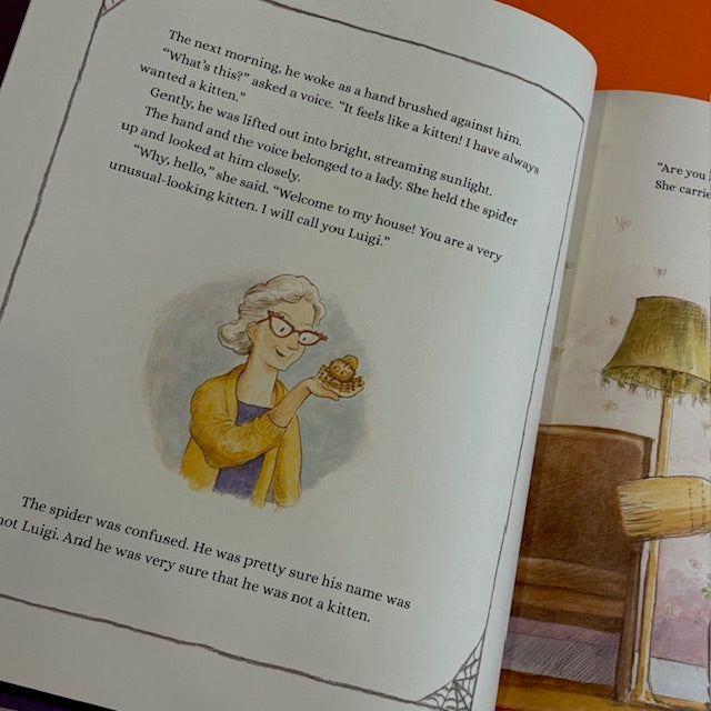 Luigi, the Spider Who Wanted to Be A Kitten – SHELF EDITIONS