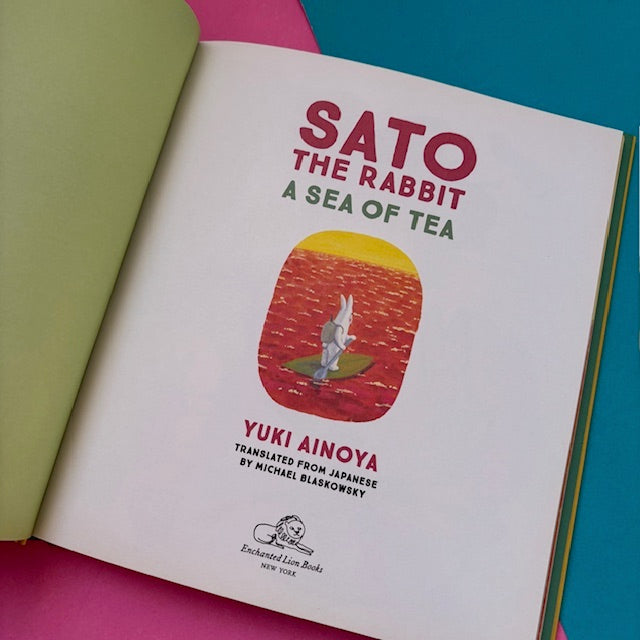Sato The Rabbit , A Sea of Tea – SHELF EDITIONS