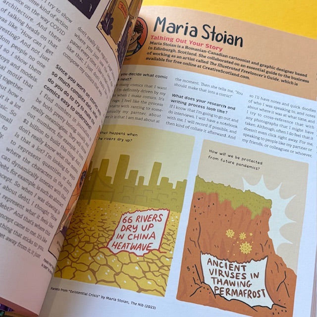 Making Nonfiction Comics: A Guide for Graphic Narrative – SHELF EDITIONS