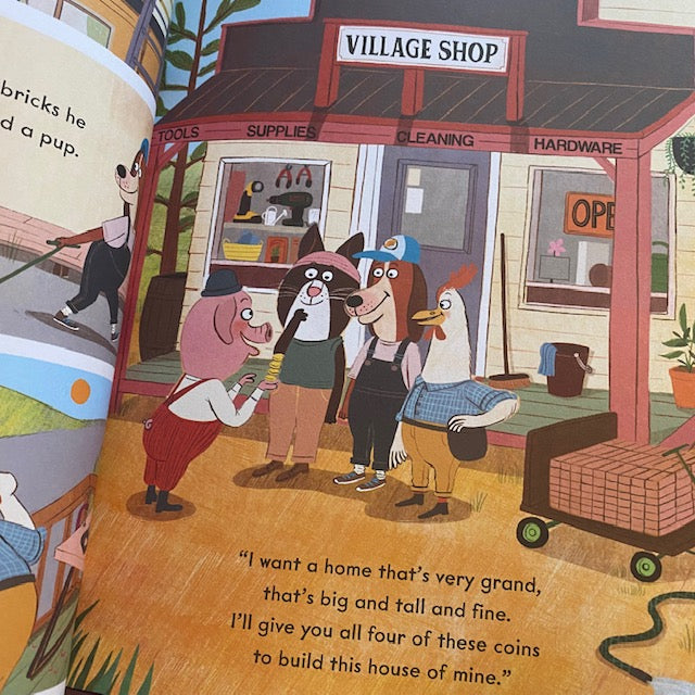 Bricks: The House A Greedy Pig Built – SHELF EDITIONS
