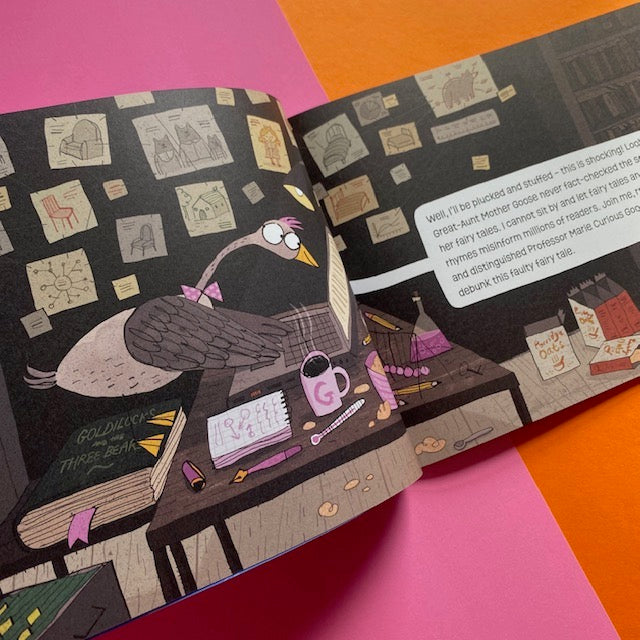 Professor Goose Debunks Goldilocks & The Three Bears – SHELF EDITIONS